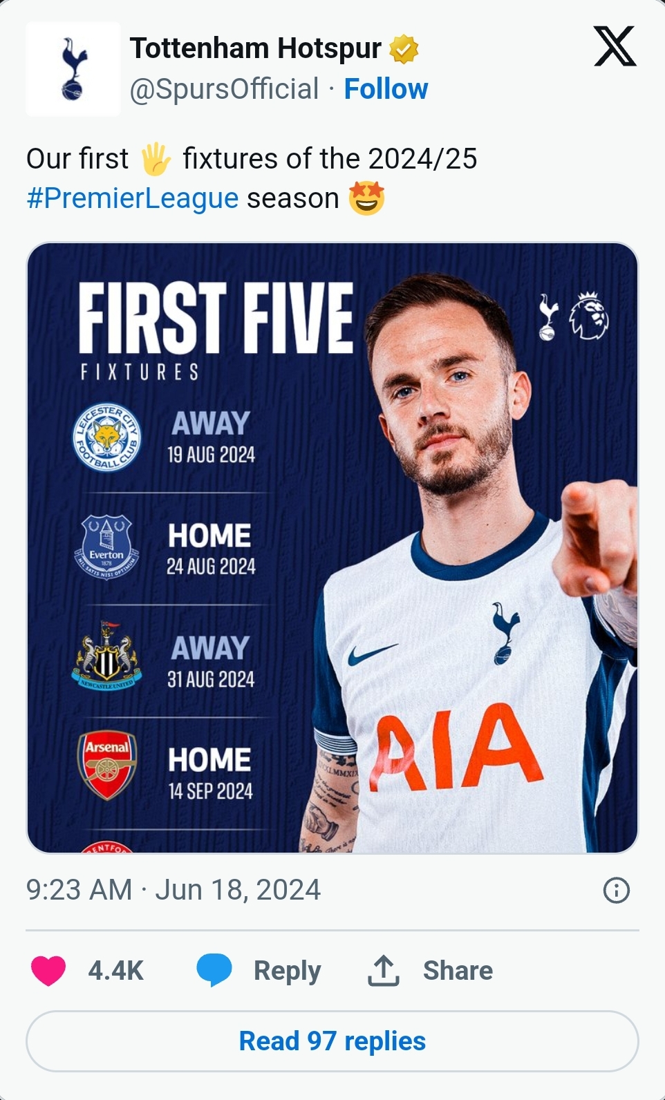 Pole position: Tottenham leading race to sign Euro 2024 ace and have ...